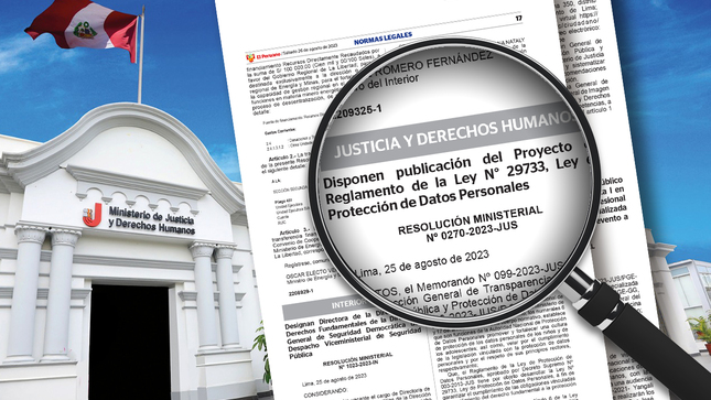 Publican proyecto del nuevo reglamento de la ley de protección de datos personales | RIPD